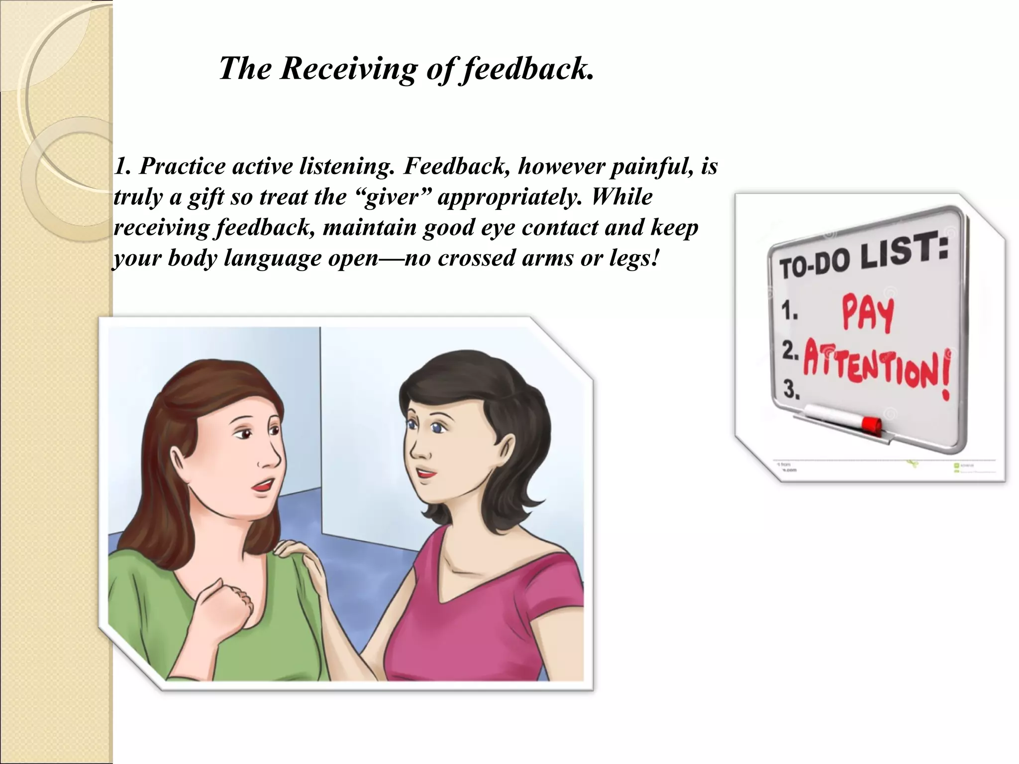 Giving and receiving feedback | PPT