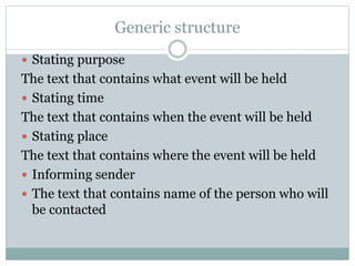 Giving announcement | PPT