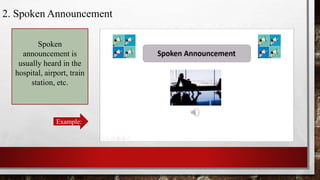 Giving announcement | PPTX