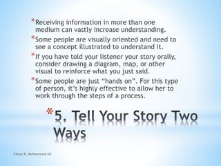Giving clear information | PPTX