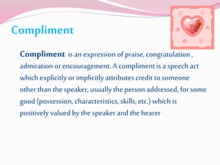Giving compliments , praise or credit (3) | PPT