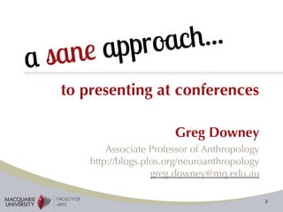 Giving Academic Conference Papers | PPT