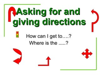 Giving directions | PPT
