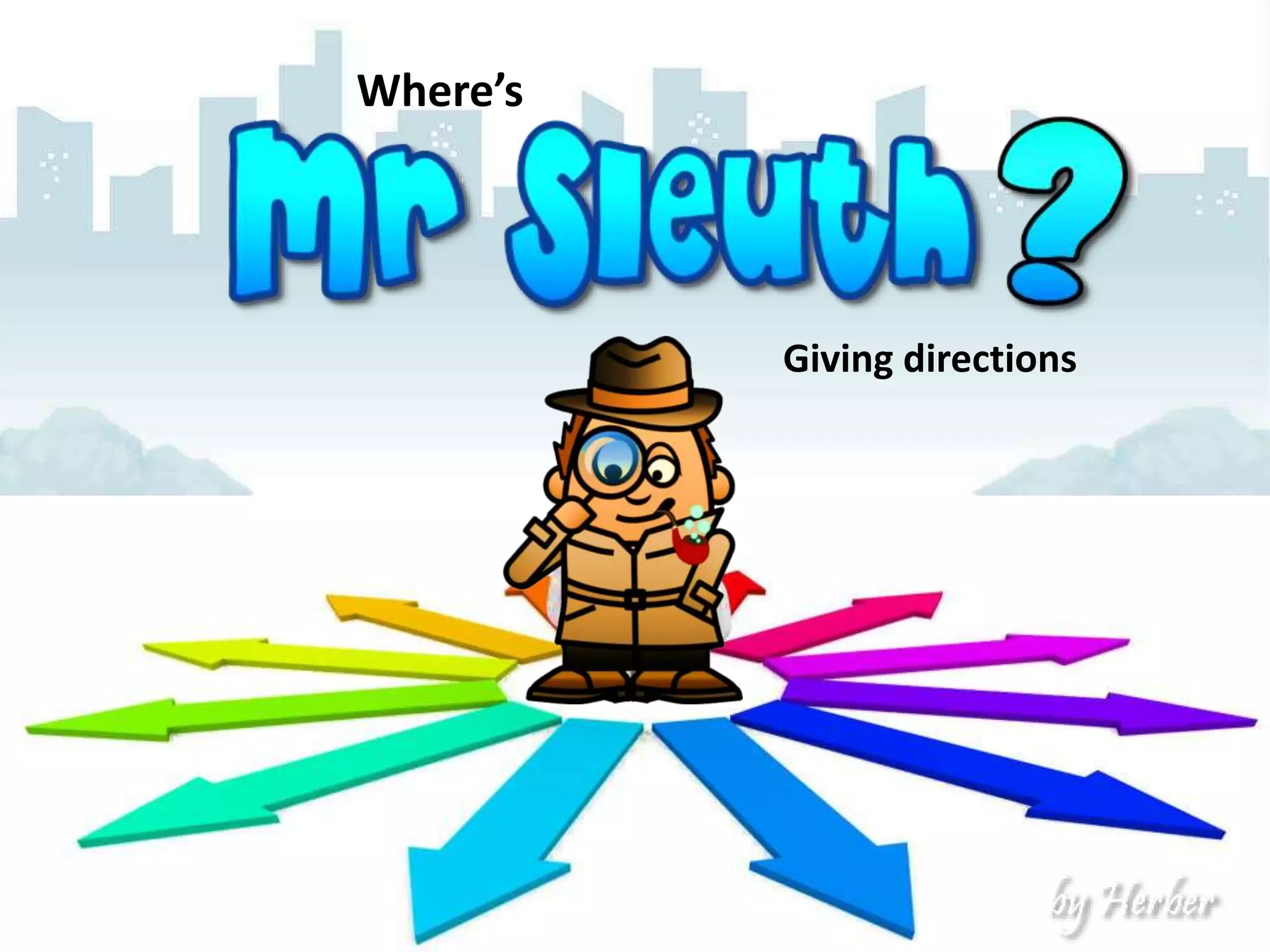 Giving directions 1st grade | PPT