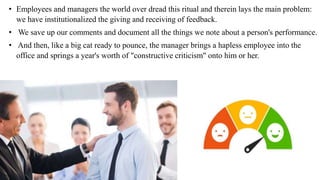 Giving feedback | PPTX | Resume Writing and Advice | Job Search