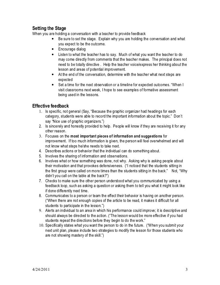 Giving Feedback To Teachers giving-feedback-to-teachers