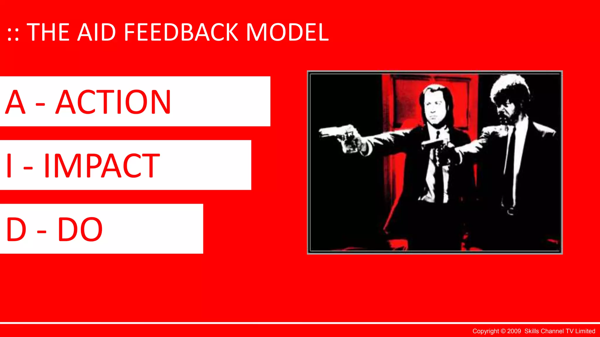 Giving ffedback with the AID model | PPT