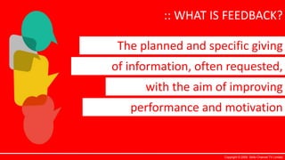 Giving feedback with the AID model | PPTX
