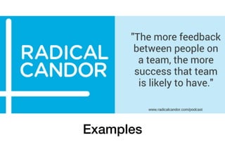 Giving Feedback with Radical Candour | PDF