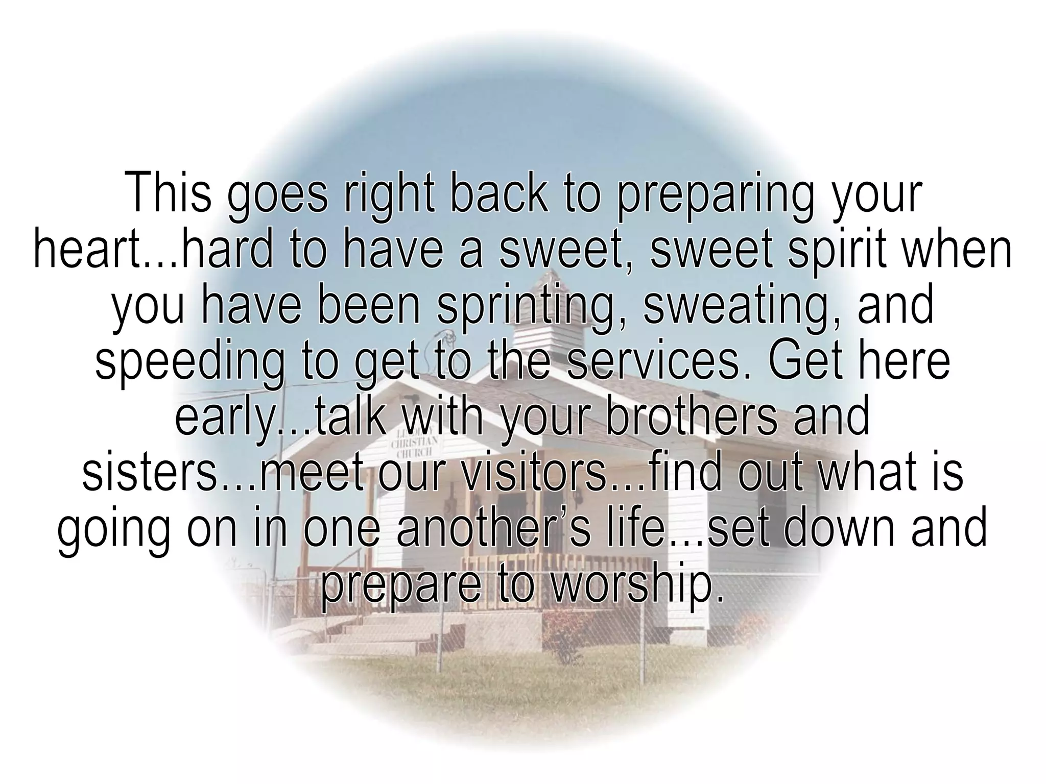 Giving God Your Best in Worship | PPT