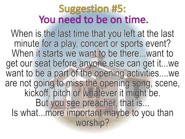 Giving God Your Best in Worship | PPT