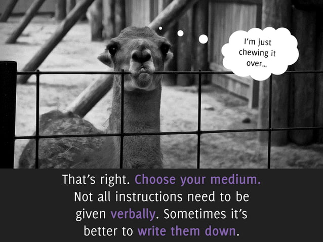 5 Top Tips for Giving Good Instructions | PDF