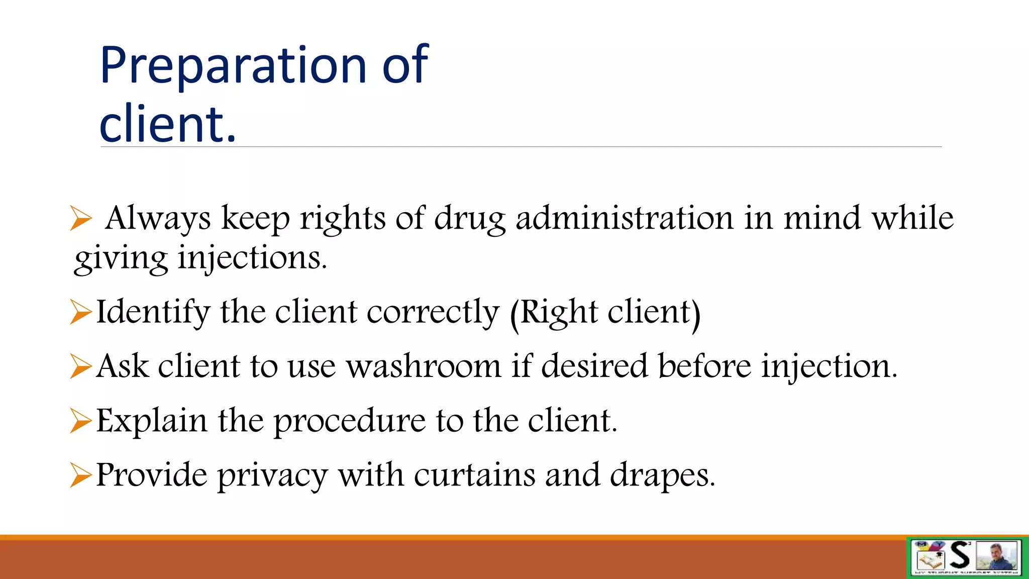 Giving injections in english | PPTX