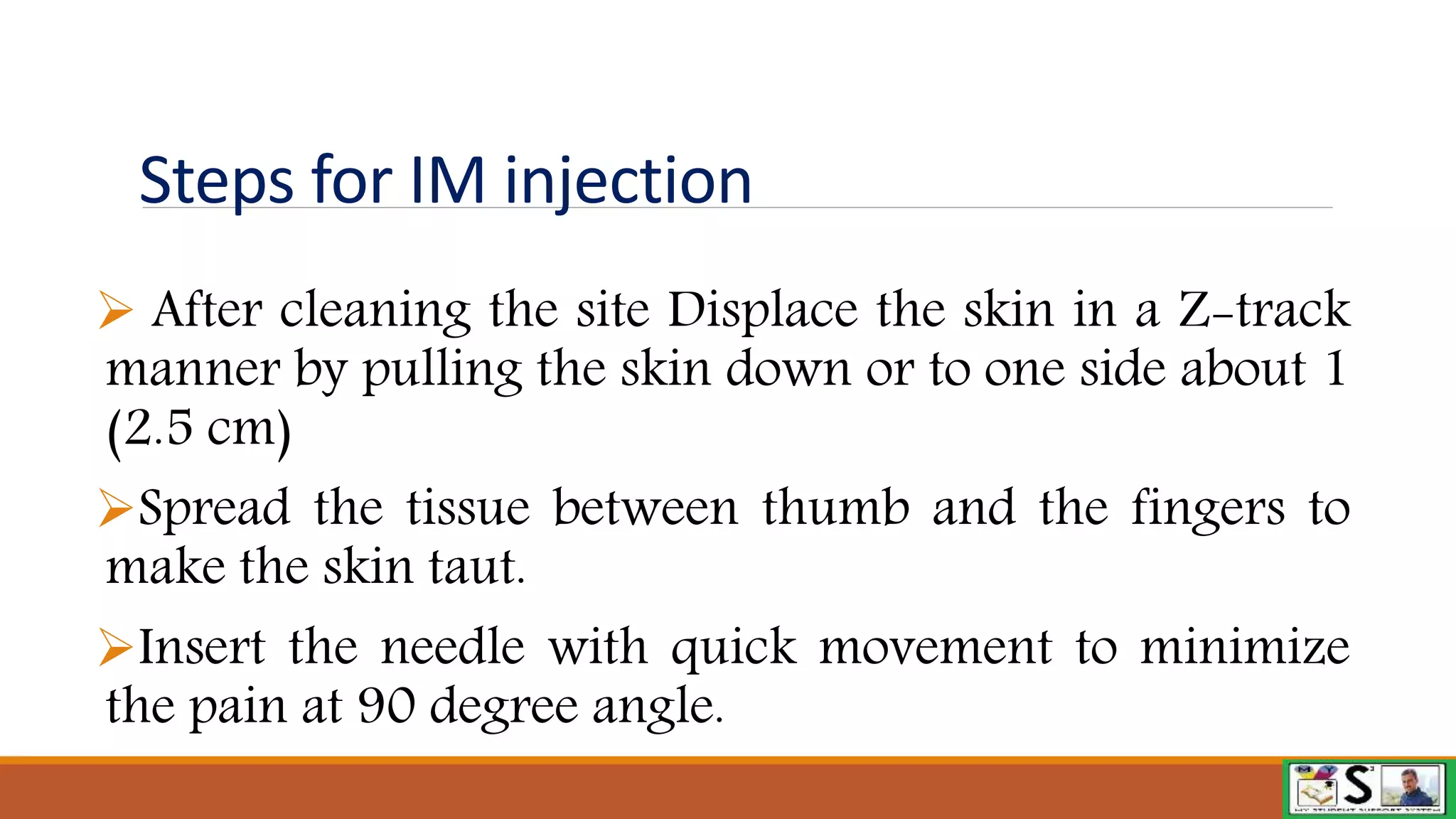 Giving injections in english | PPTX | First Aid | Injuries
