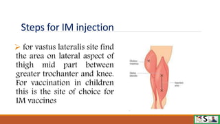 Giving injections in english | PPTX | First Aid | Injuries
