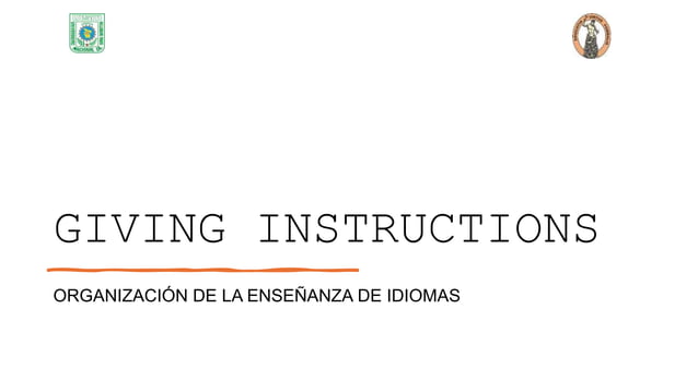 giving INSTRUCTIONS IN A BIG CLASSROOM .pptx