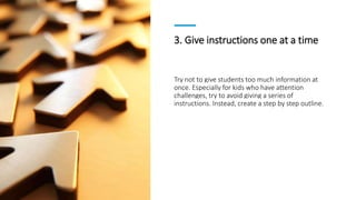 giving INSTRUCTIONS IN A BIG CLASSROOM .pptx