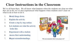 giving INSTRUCTIONS IN A BIG CLASSROOM .pptx