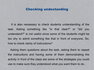 Giving Instructions | PPT