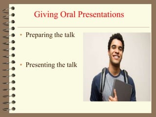 Giving oral presentations | PPTX