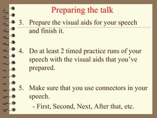 Giving oral presentations | PPTX