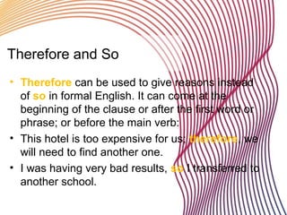 Giving reasons | PPT