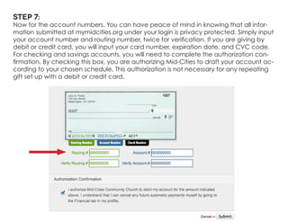 How to Give on myMidCities | PPT