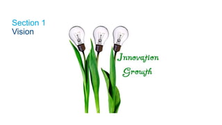 Digital Growth and Innovation Team - Vision and Aspired Behaviour | PPTX