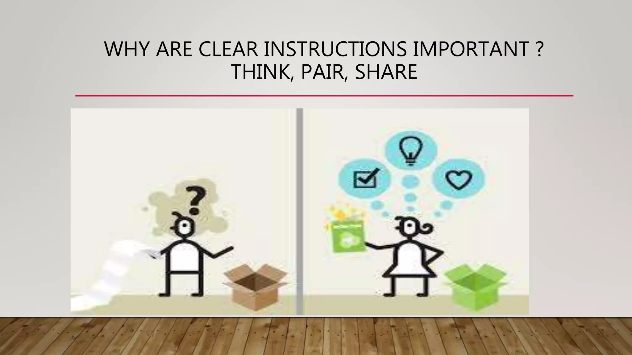 Givivng instructions | PPTX | Education
