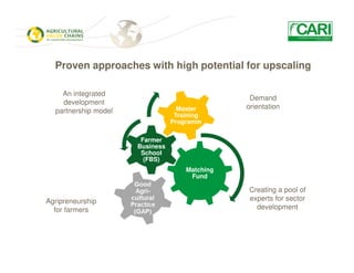 Developing the rice value chain in East and West Africa Major ...