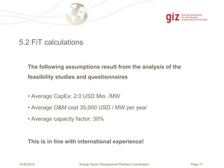 GIZ support mechanism for RE development in Vietnam | PPTX | Power and ...