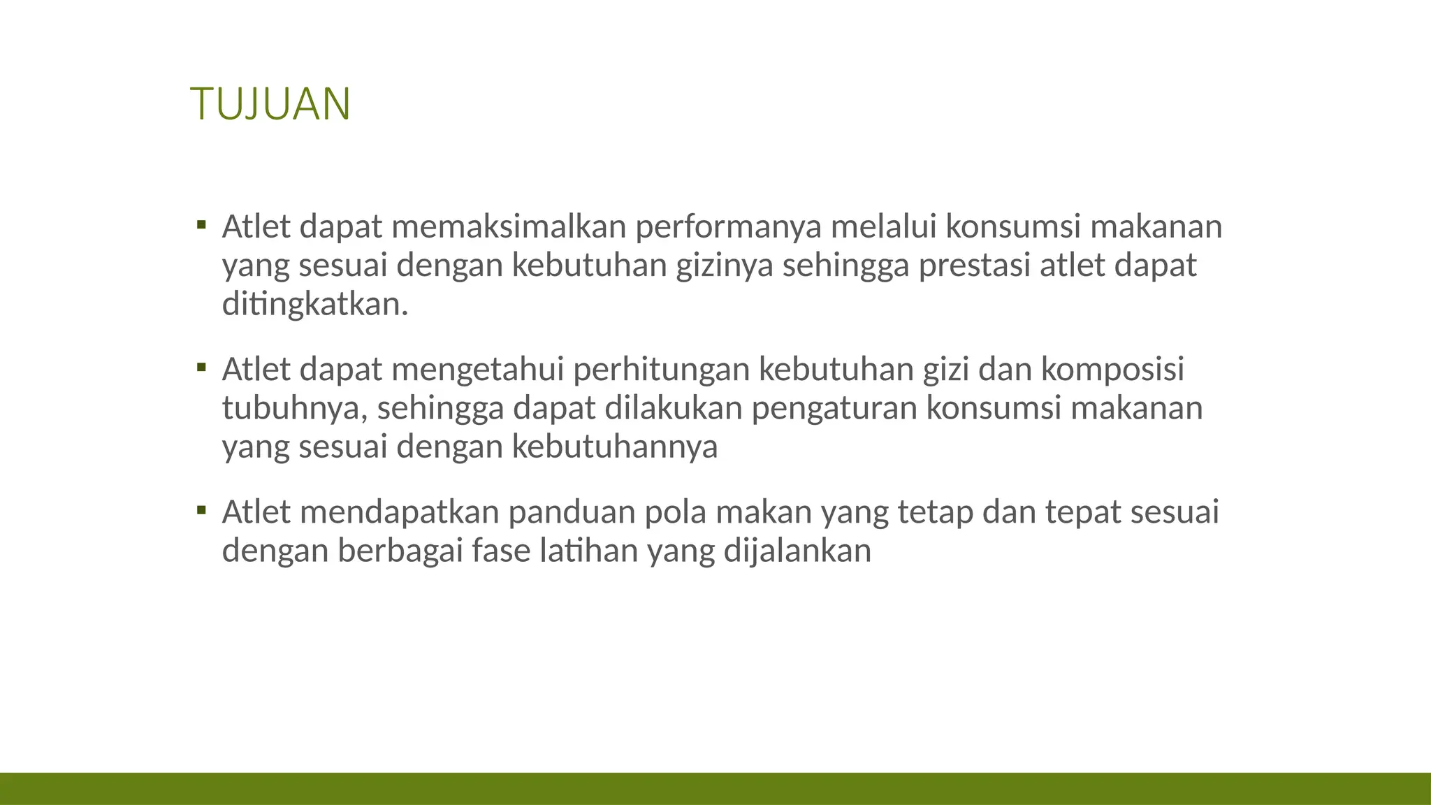 GIZI BAGI ATLET GIZI BAGI ATLET GIZI BAGI ATLET | PPT