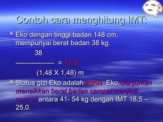 GIZI DAN MAKANAN USIA REMAJA dalma upaya pencegahan stunting.ppt