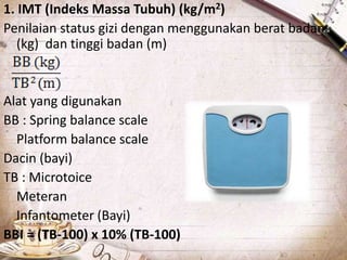 PRAKTIKUM GIZI DDT FK UMI | PPTX