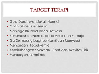 gizi untuk pasien hipertensi dan diabetes melitus | PDF