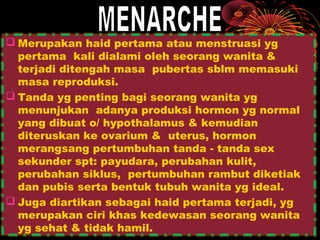 Gizi & menarche | PPT