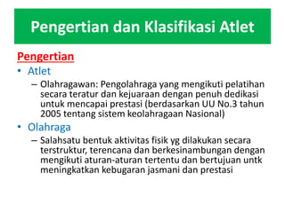 Gizi olahraga smt 2 2019 | PPTX