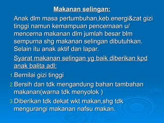 Anak balita sedang dalam masa tumbuh kembang | PPT