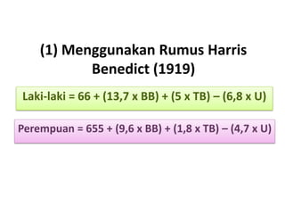 Gizi seimbang dan energi | PDF