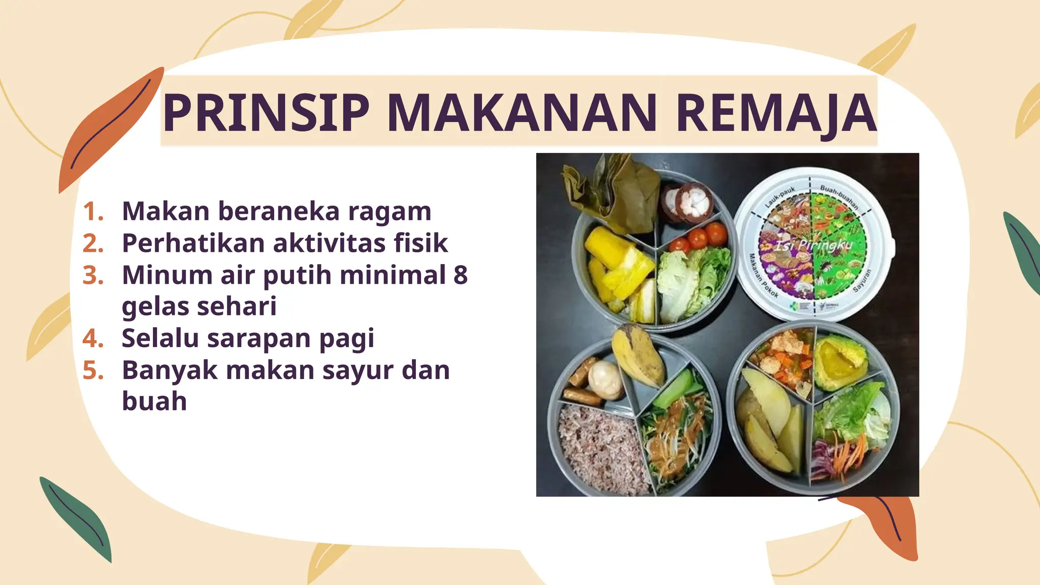 Gizi Seimbang bagi remaja dan Isi Piringku.pptx