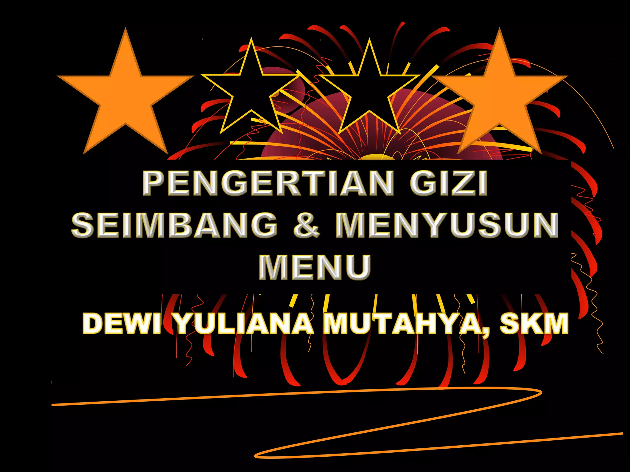 Gizi seimbang dan menyusun menu | PPT