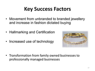 Gems and Jewellery Sector in India | PPTX | Commodities | Economy