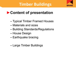 Timber Houses and Buildings in New Zealand | PPT