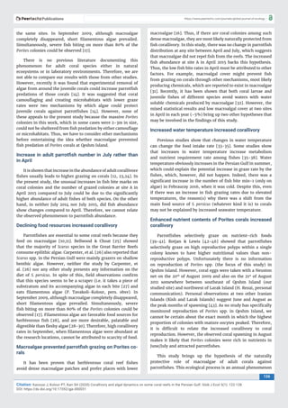corallivory and algal dynamics on some coral reefs in the persian gulf | PDF