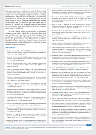 corallivory and algal dynamics on some coral reefs in the persian gulf | PDF