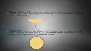 Gjeometri klasa 9 | PPTX