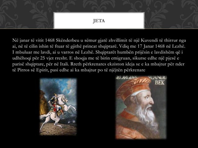 Gjergj kastrioti - Skenderbeu | PPTX