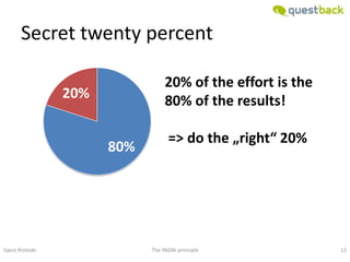 The YAGNI Principle | PPT