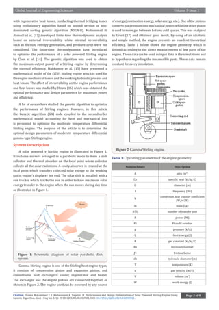 Iris Publishers- Journal of Engineering Sciences | Performance and Design Optimization of Solar ...