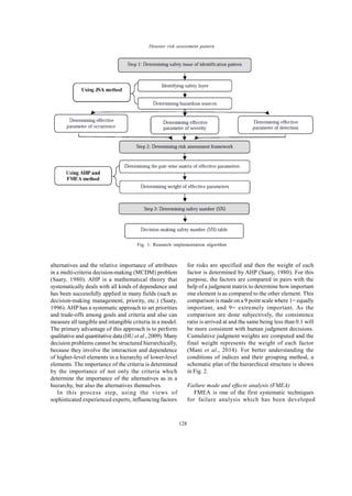 Disaster risk assessment pattern in higher education centers | PDF
